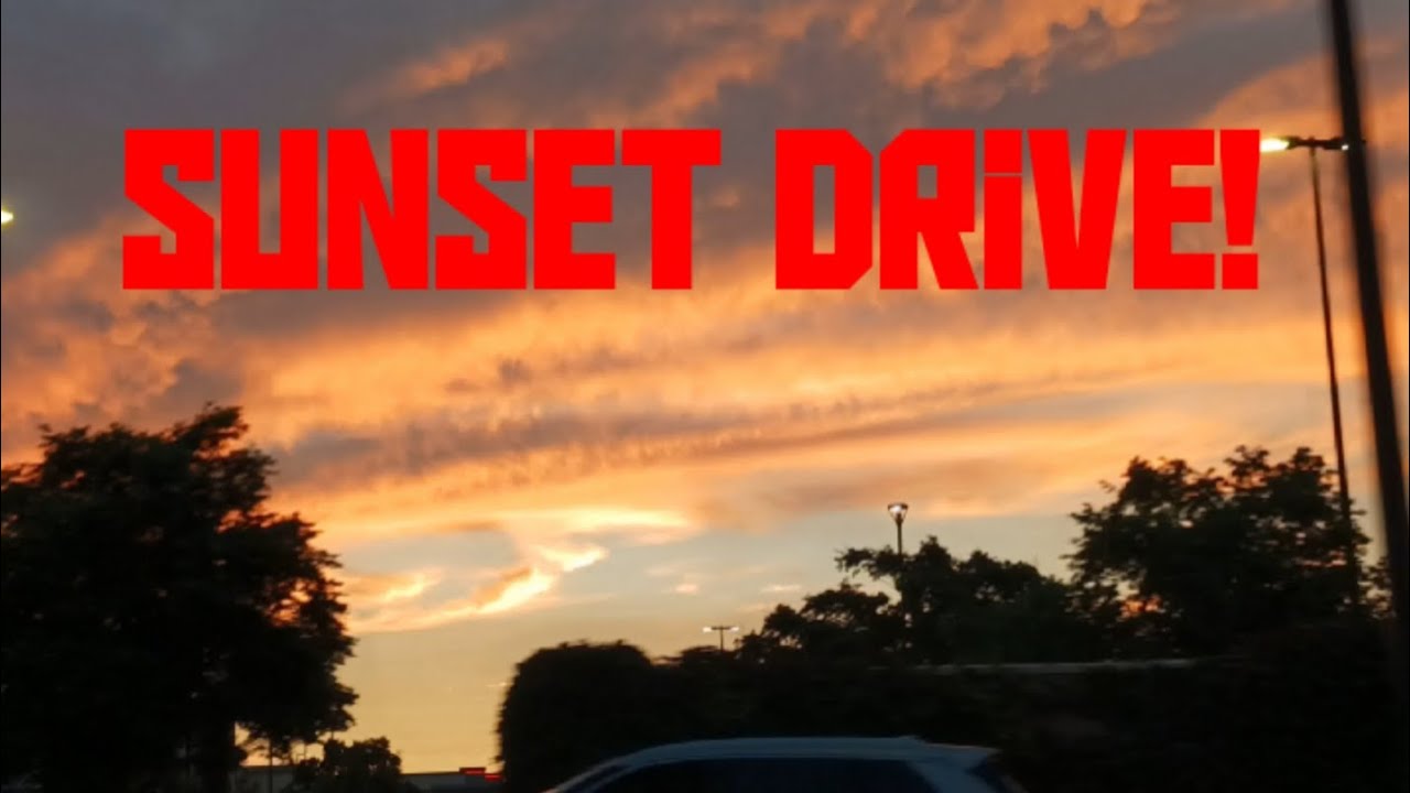 Sunset Drive! in California, - YouTube