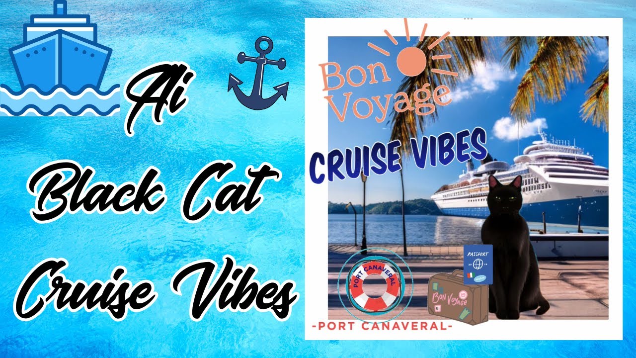 1532) Ai Black Cat Cruise Vibes 🚢 - YouTube