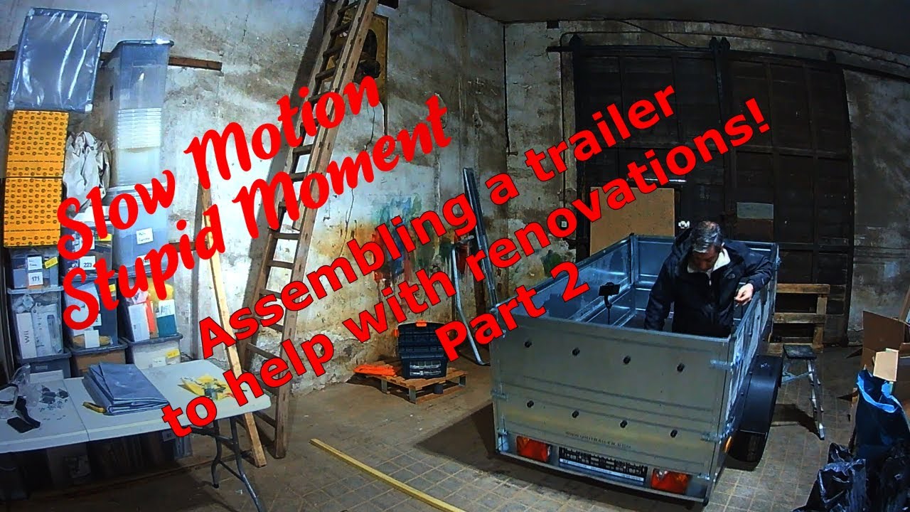 Assembly of Trailer 3rd Wheel and Sides - YouTube