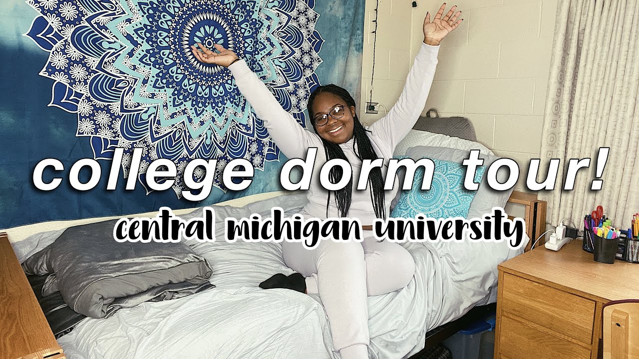 COLLEGE DORM TOUR | Central Michigan University - YouTube