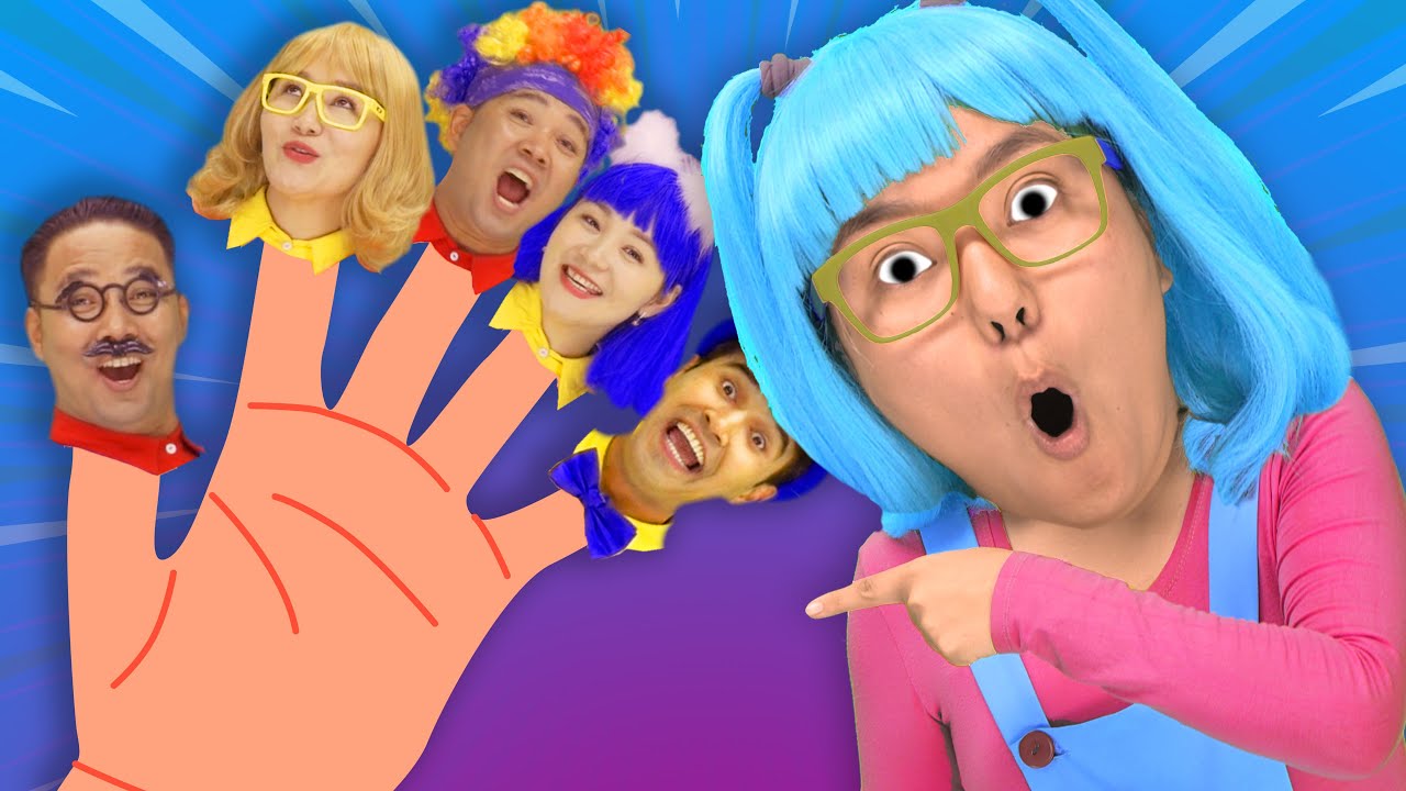 Finger Family Song| Nursery Rhymes & Kids Songs | Hihi Haha - YouTube