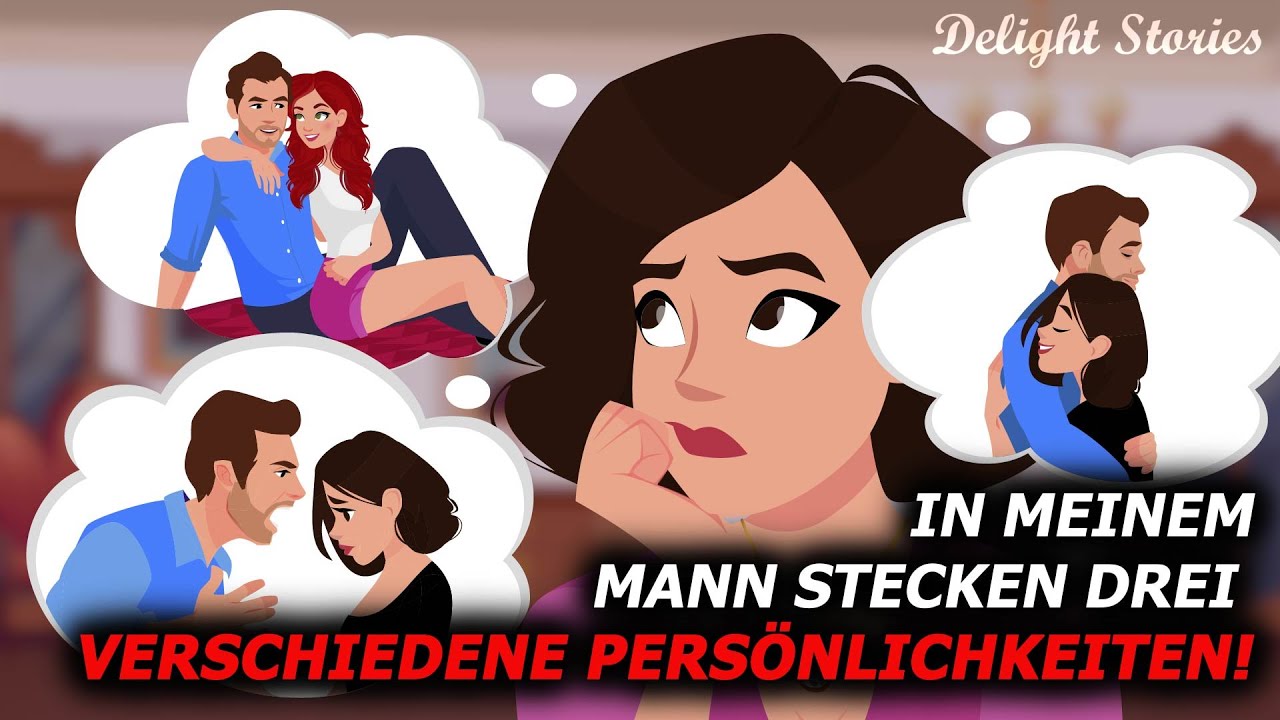 In meinem Mann stecken drei verschiedene Persönlichkeiten! - YouTube