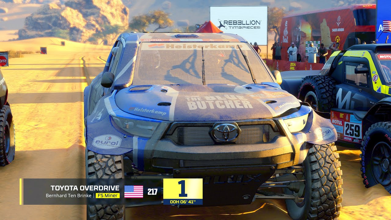 Dakar Desert Rally 🏁 Al Mafraq - Toyota Overdrive Hilux - [ 4K Full ...