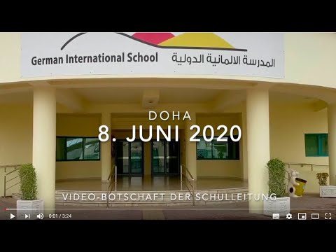 Deutsche Internationale Schule Doha · 8.6.2020 - YouTube