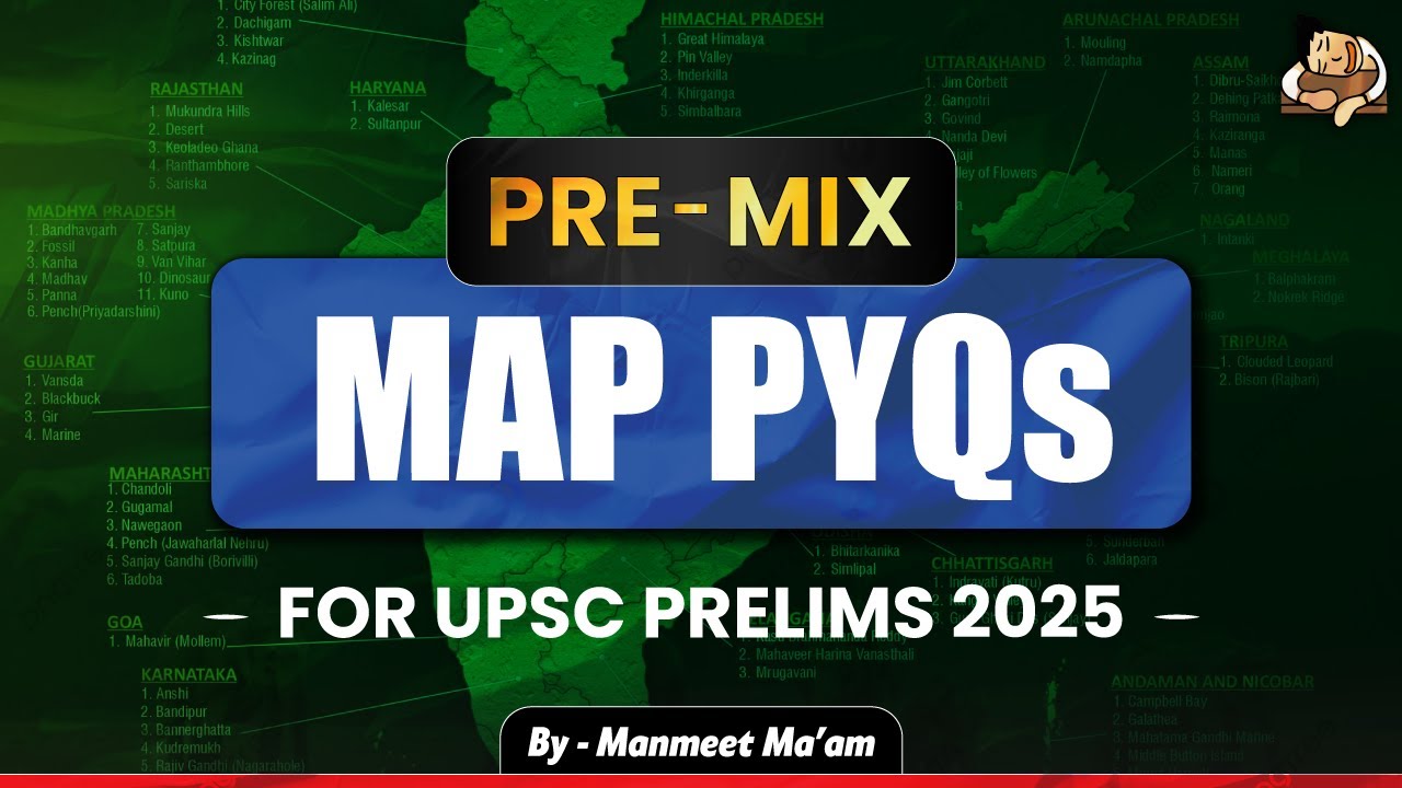Environment MAP PYQs for UPSC Prelims 2025 || Sleepy Classes - YouTube