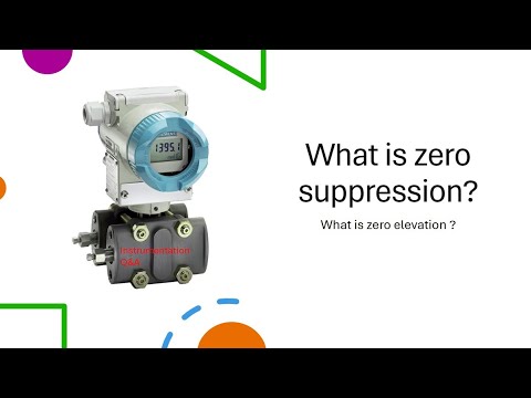 What is zero suppression And zero elevation ? - YouTube