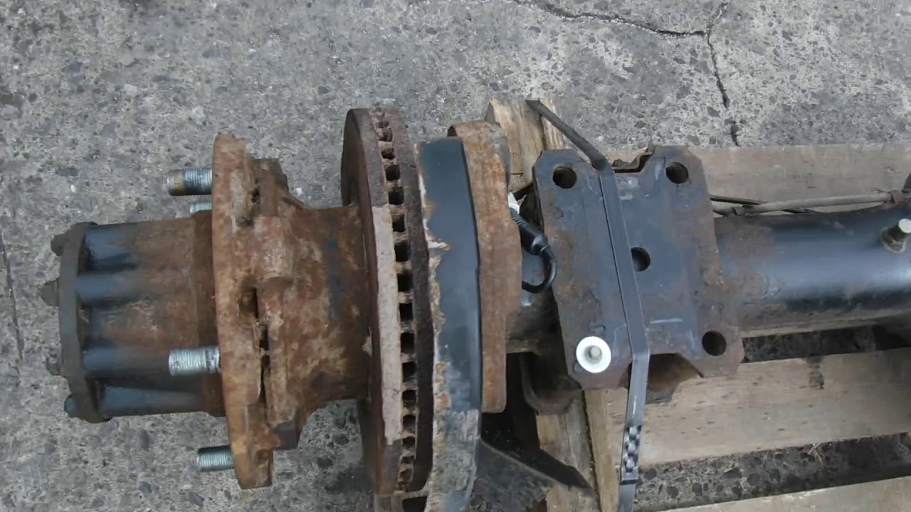 ISUZU NKR GRAFTER N35.120 TWIN WHEEL REAR AXLE - FITS 2009+ - YouTube