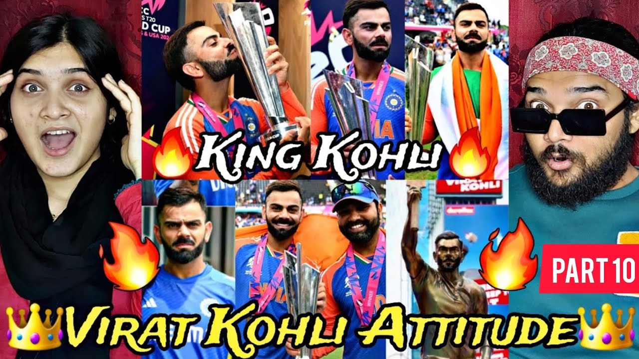 Virat Kohli Attitude Reaction | India t20 world cup Winning Moment ...