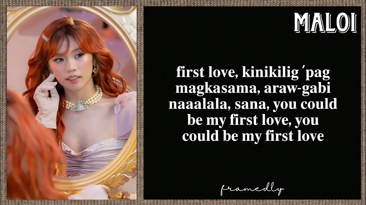 BINI - First Luv Lyrics (Framed) - YouTube Music