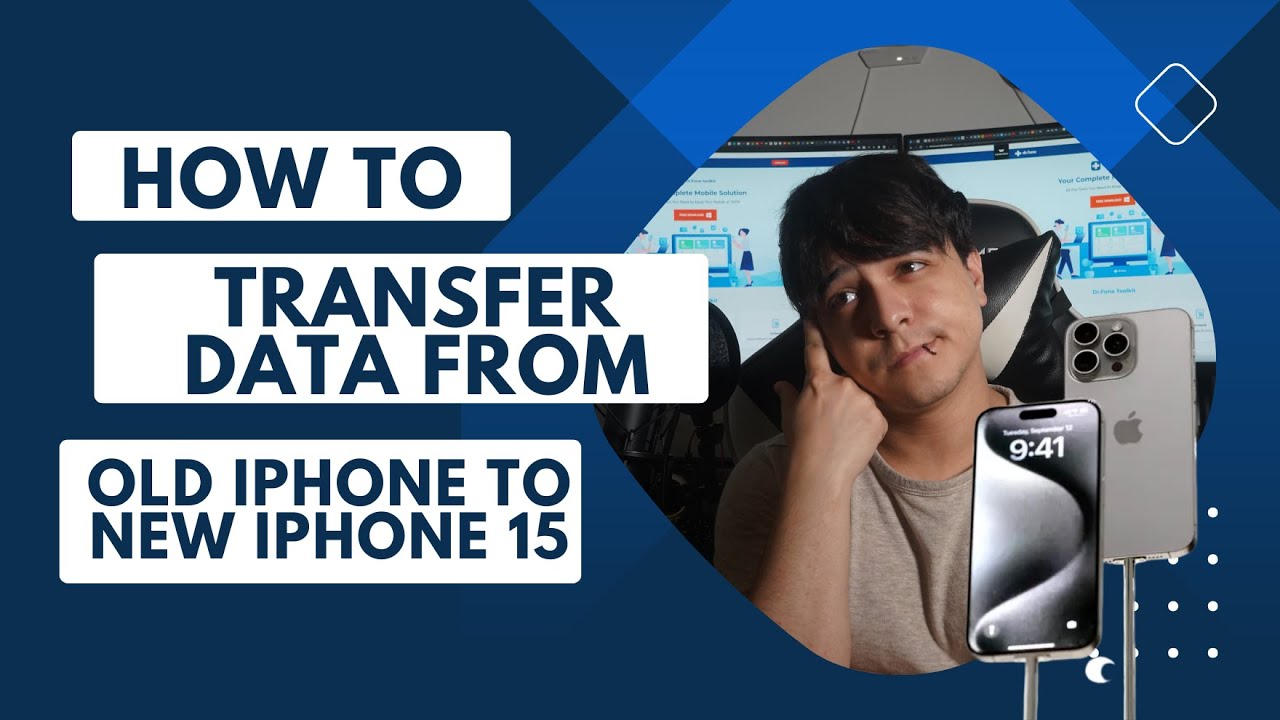 How To Transfer Data from Old iPhone to New iPhone 15 - YouTube
