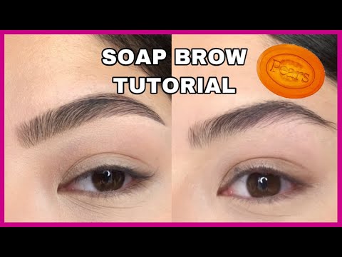 BROW TUTORIAL + SOAP BROWS 2021 - YouTube