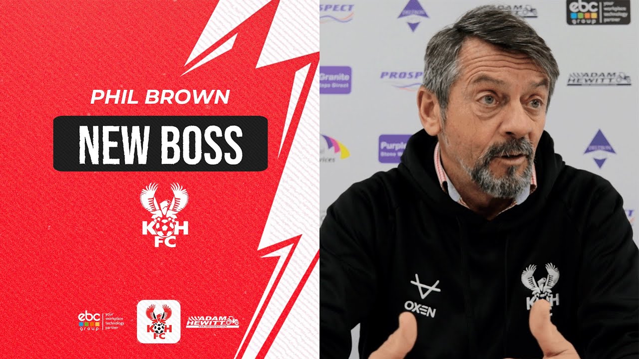 💬 "GOOD FEELING" | 12 Jan 24 | First interview with new boss Phil Brown ...