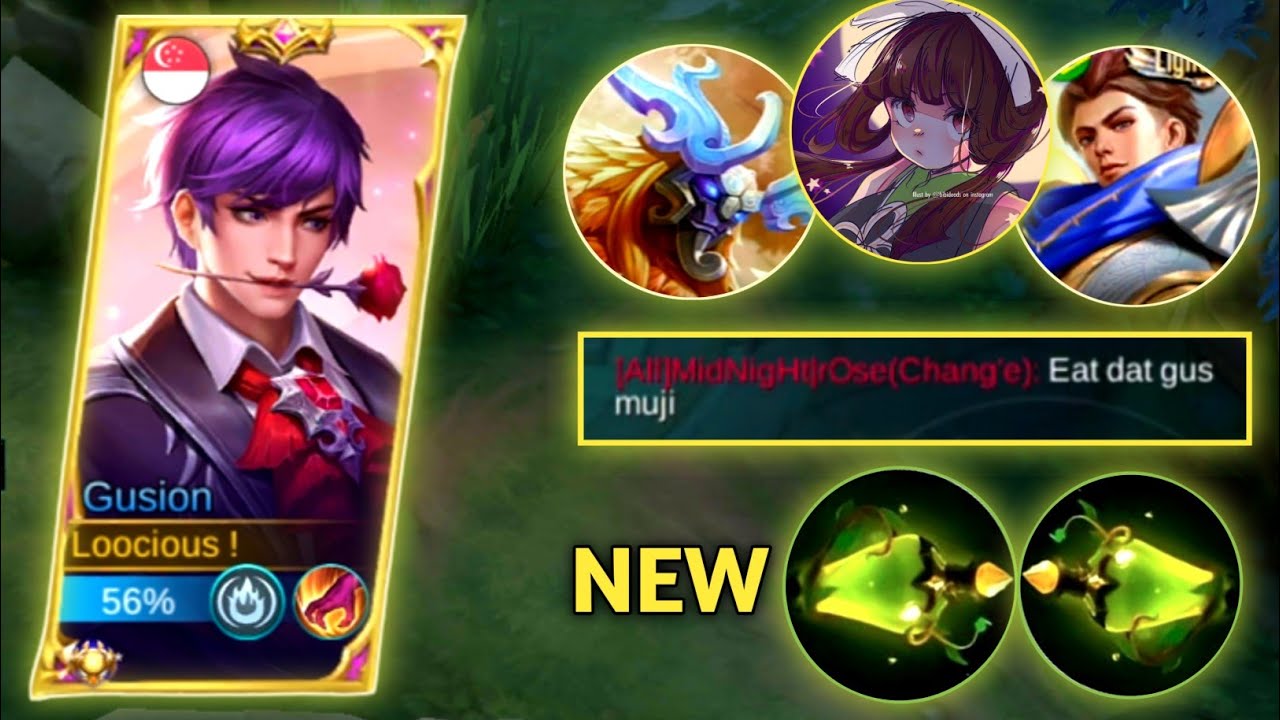 Gusion User You Must Try This New Item On This Season || Gusion ...