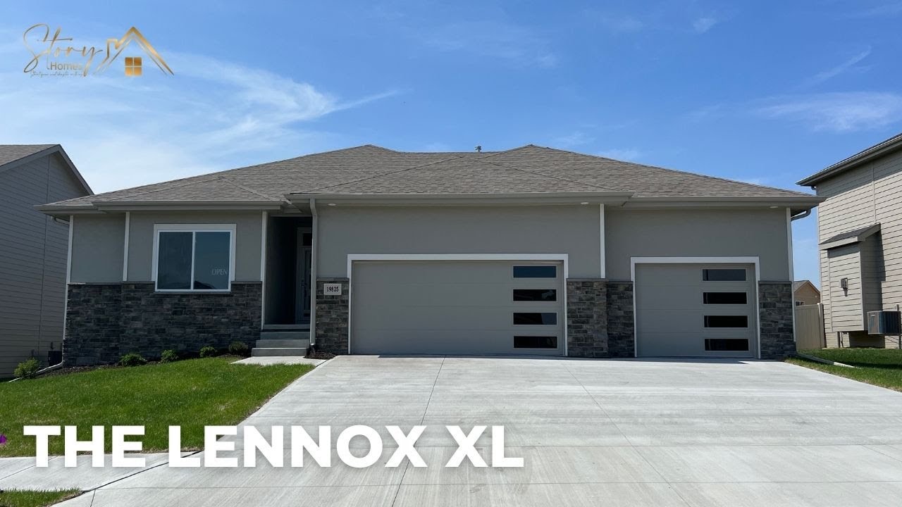 The Lennox XL | Story Homes Omaha Floor Plan - YouTube