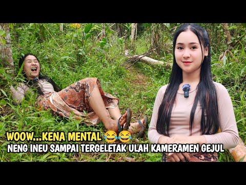 NENG INEU JANDA DESA GEMOY DI KERJAIN KAMERAMEN SAMPAI TERSUNGKUR KE DALAM SEMAK SEMAK😂