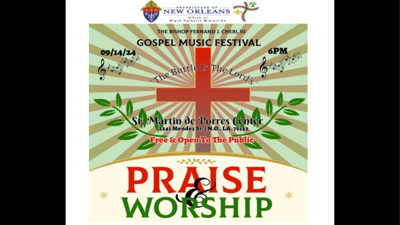 2024 Bishop Fernand J. Cheri, III Gospel Music Festival - YouTube