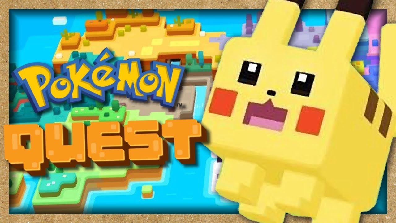 LE PREMIER POKEMON SUR NINTENDO SWITCH : POKEMON QUEST ! - YouTube