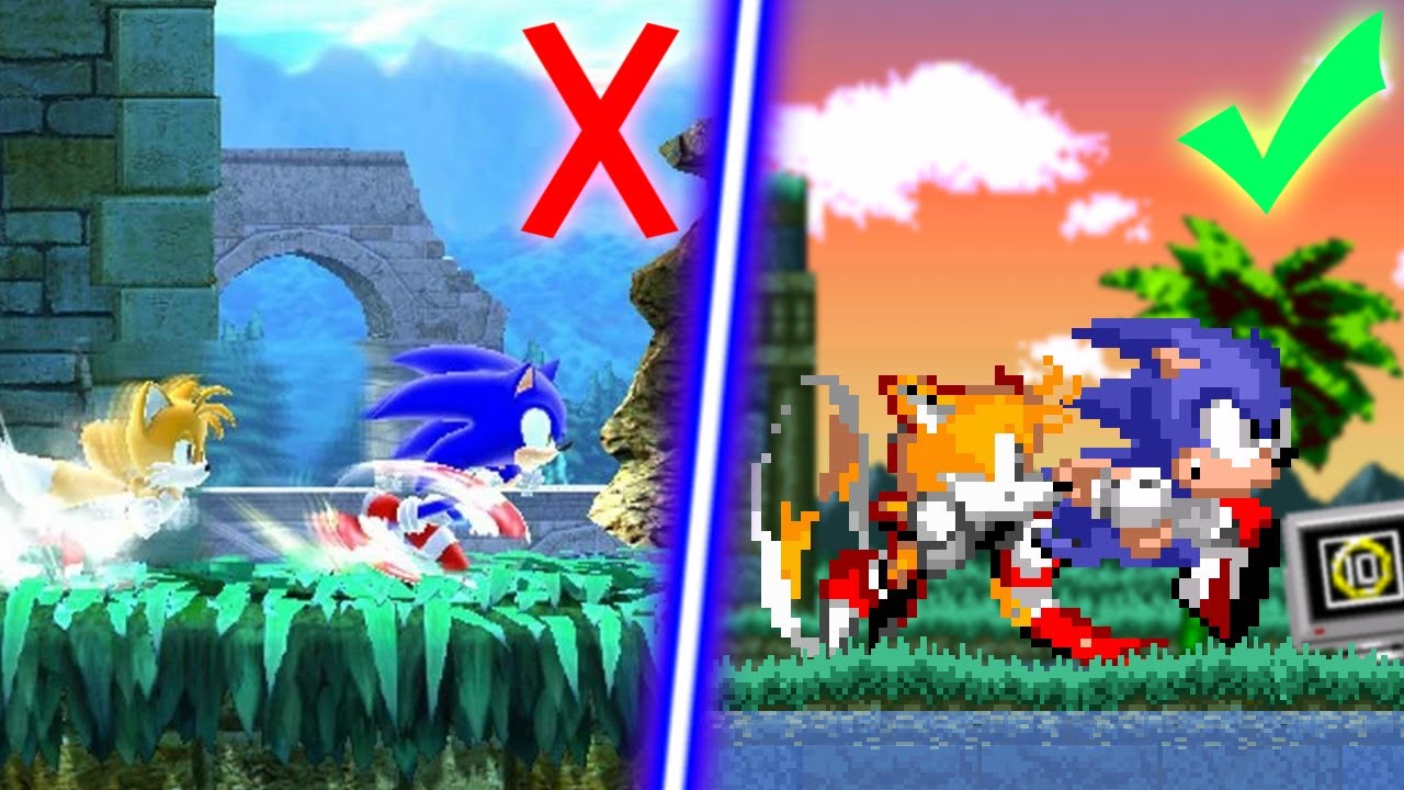 What If Sonic 4 EP II Was 16 Bits - YouTube