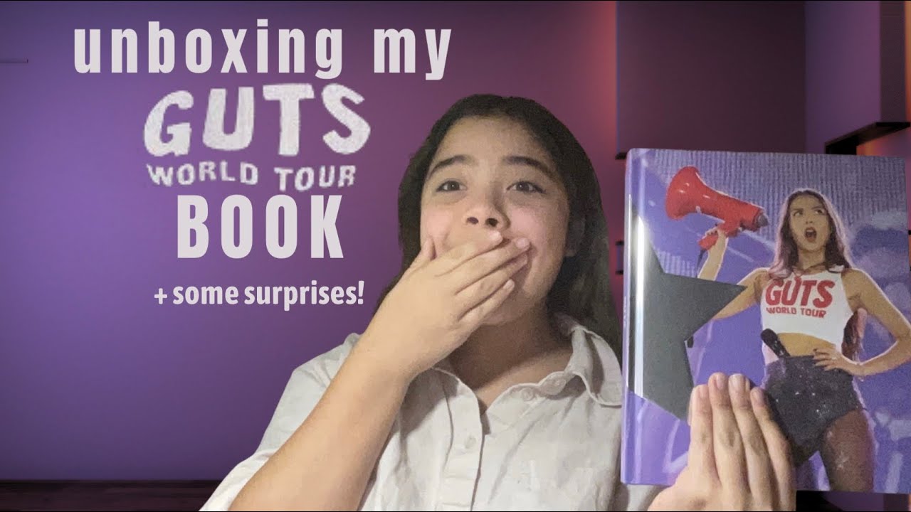 unboxing my guts world tour book! 💜 + some more surprises! - YouTube