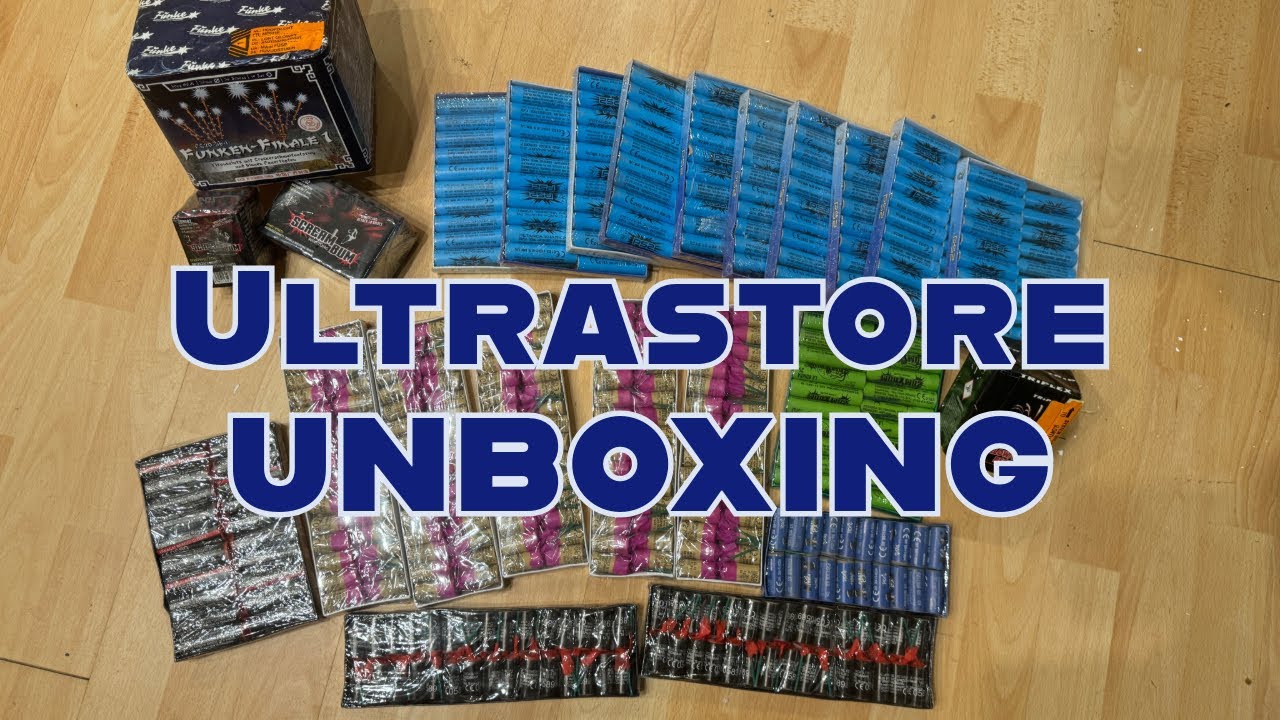 Ultrastore Feuerwerk Unboxing 2024/25 🧨 #pyro #Ultrastore - YouTube