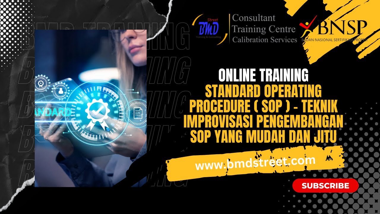 Online Training Standard Operating Procedure ( SOP ) - BMD Training Centre & Consultant - YouTube