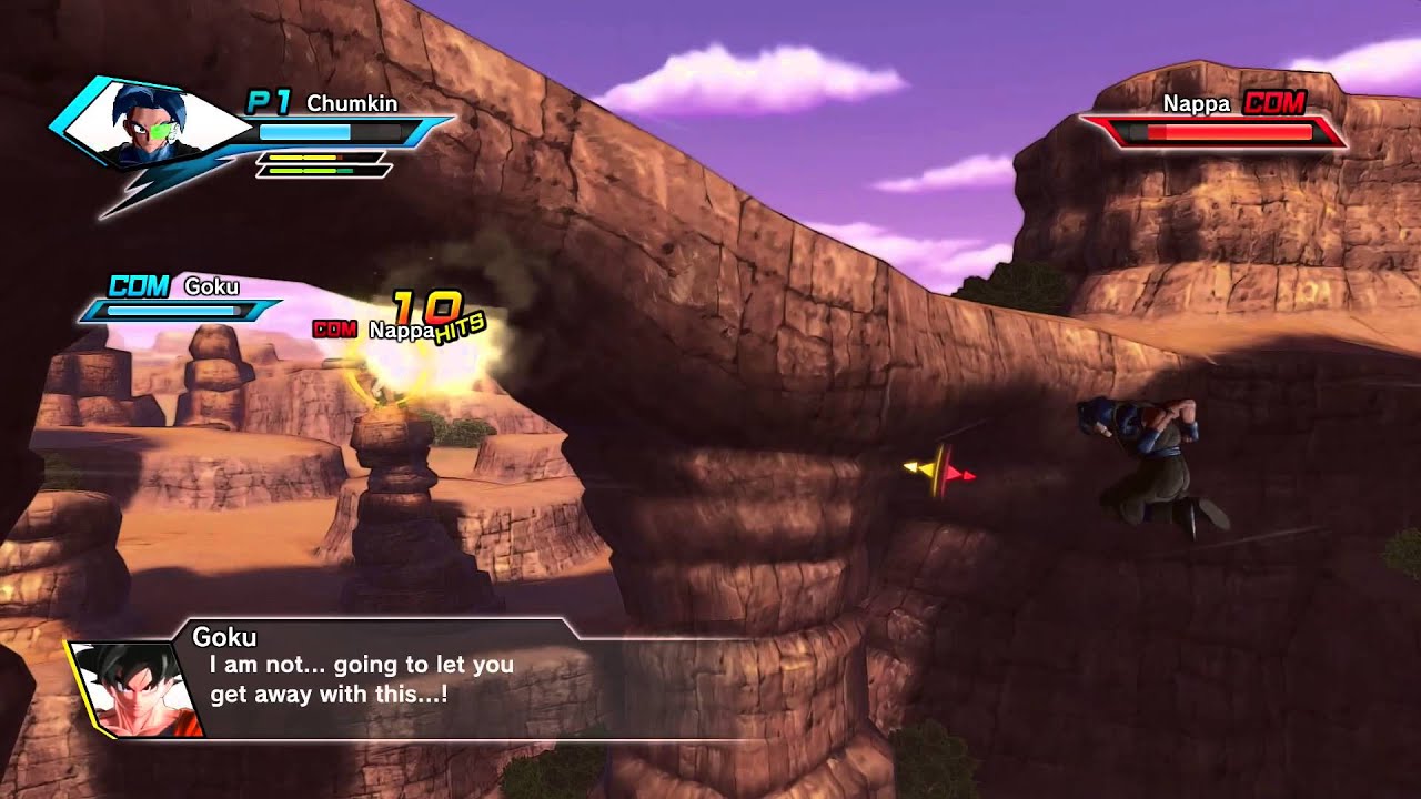 Chum Plays Dragon Ball Xenoverse - Ep 3 "God Dammit Nappa!" - YouTube
