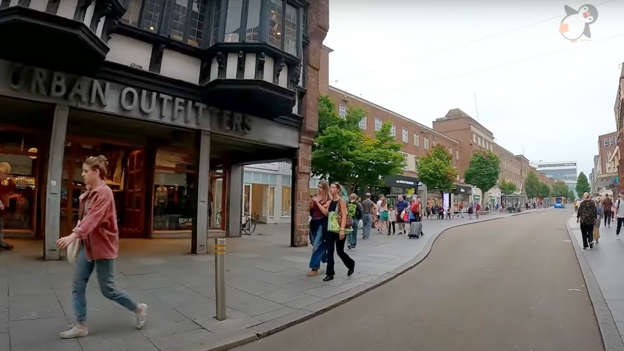 EXETER City Centre Walking Tour - YouTube