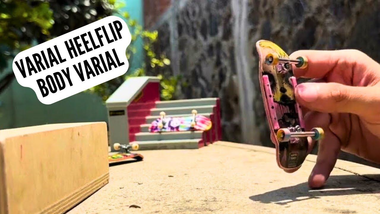 Como hacer Varial Heelflip Body Varial fácil y RÁPIDO - YouTube