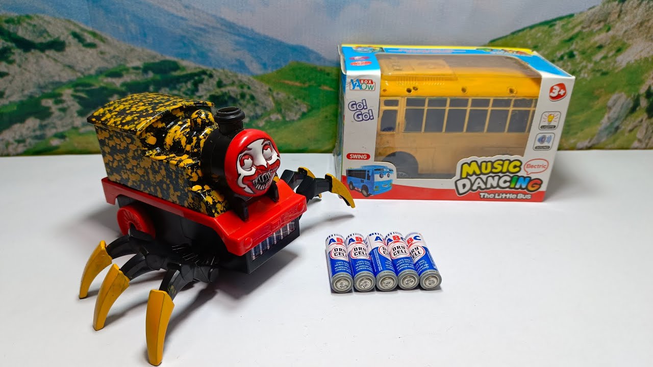 UPGRADE KERETA MONSTER LABA-LABA -Bus Tayo Thomas and Friends - YouTube