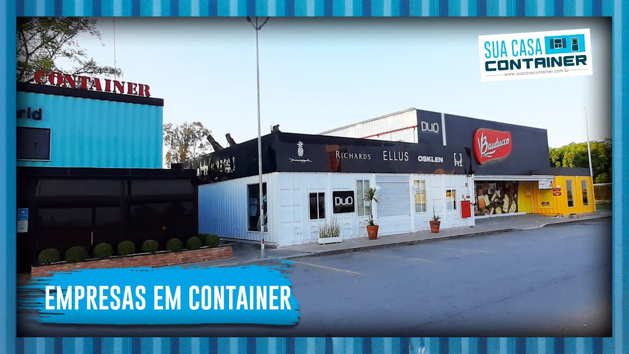 Conheça Empresas em Container | Sua Casa Container - YouTube