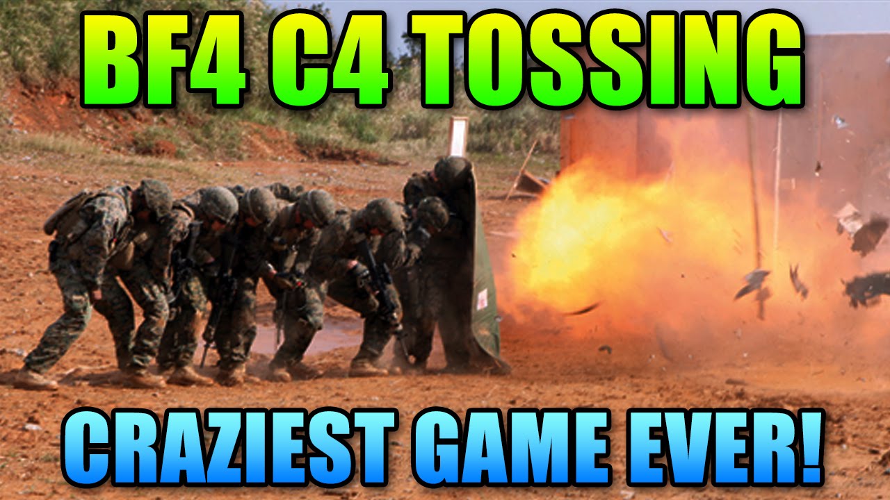 BF4 Craziest Round Ever, C4 Tossing! | Squad Up Battlefield 4 - YouTube