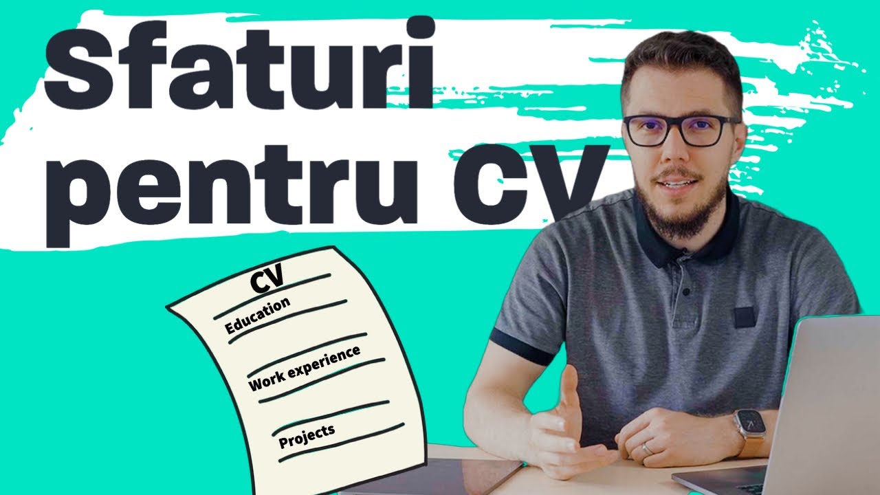 Ce trebuie să ai în CV ca să devii programator junior - YouTube