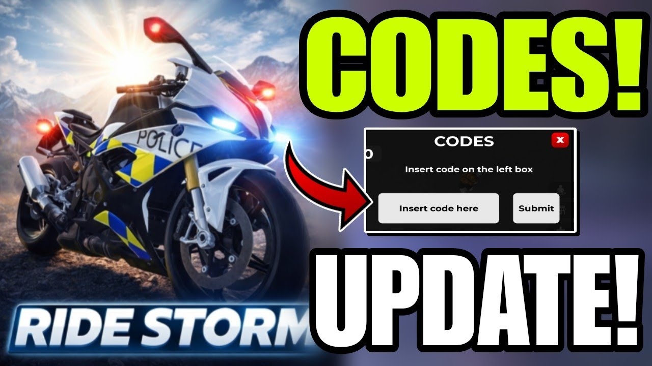 *👮 UPD!* RIDE STORM CODES - RIDE STORM - CODES FOR RIDE STORM- RIDE ...