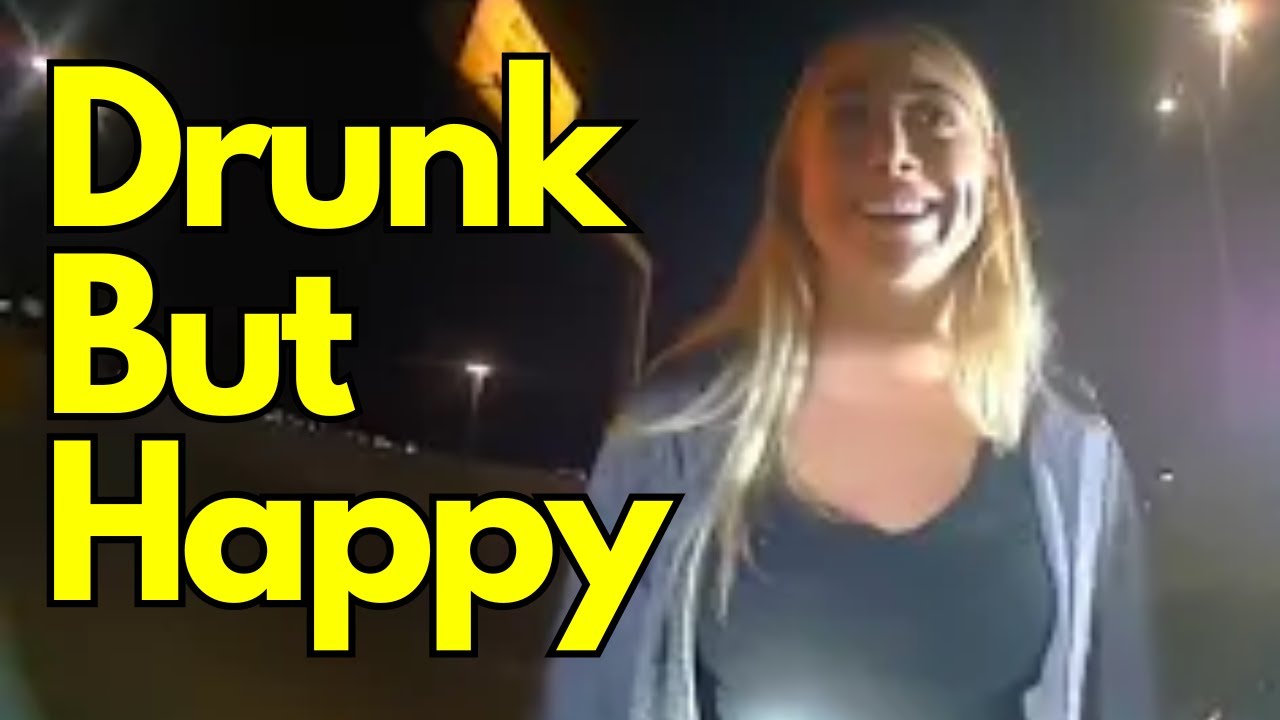 Drunk Girl Pulled Over and Smiling and Arrested | Police Body Cam DUI ...