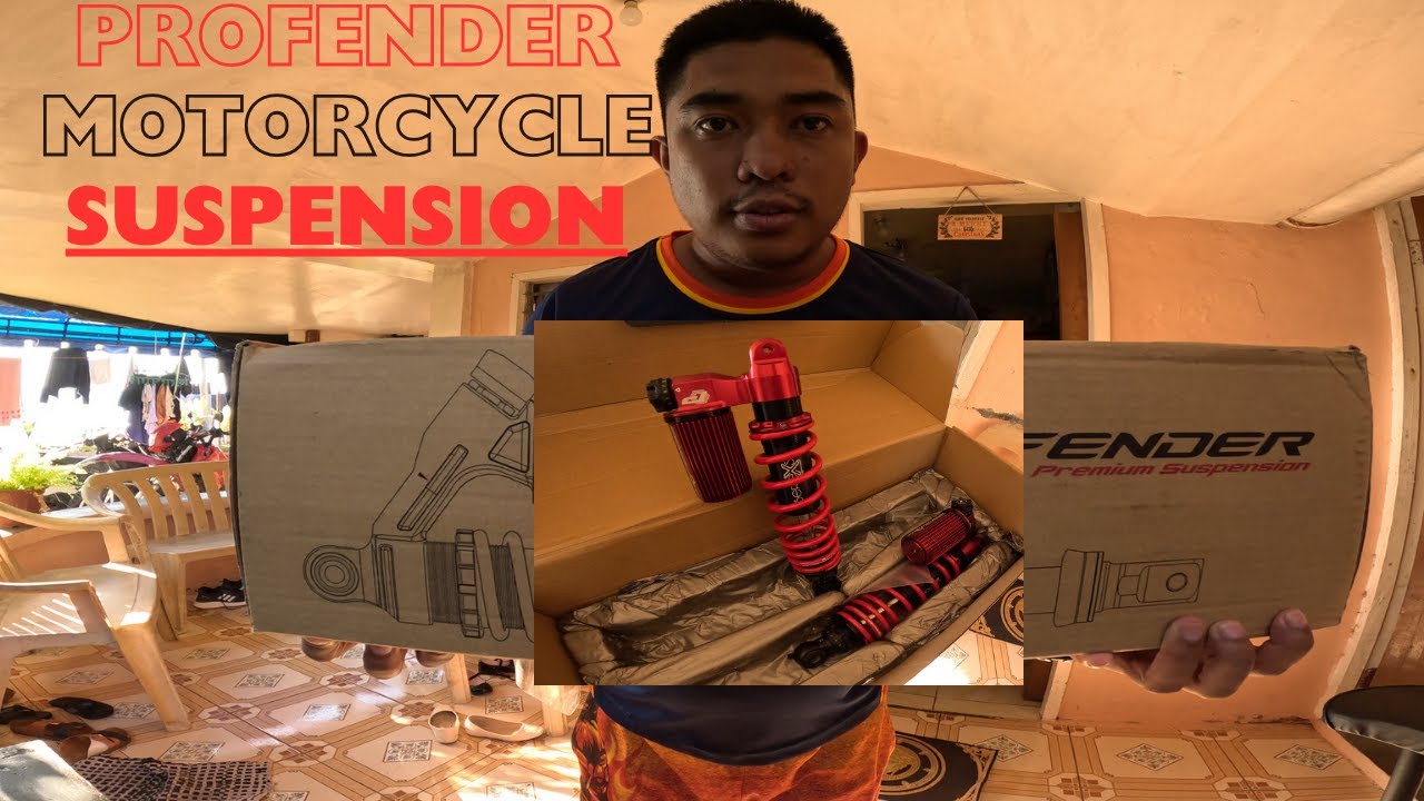 Motorcycle Shocks - Profender Shocks?! For NMAX V.2 - YouTube