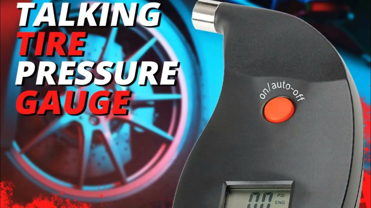 How to check the tire pressure of your car, auto in the dark with the ...