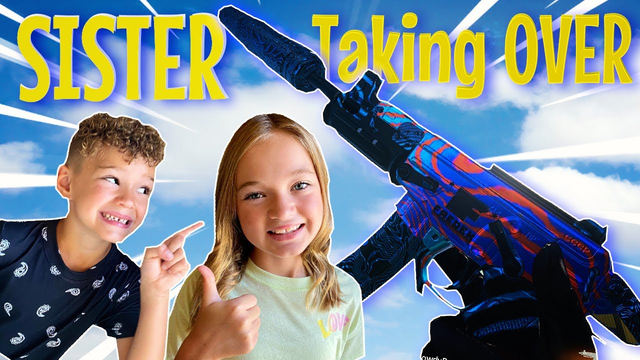 11 Year Old Rylee Plays Warzone with Brother (RowdyRogan) - YouTube