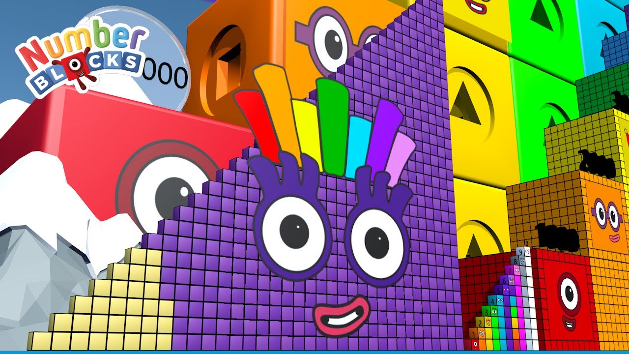 Numberblocks Step Squad 630 vs 10,000,000 - Count to 10,000,000 Song ...