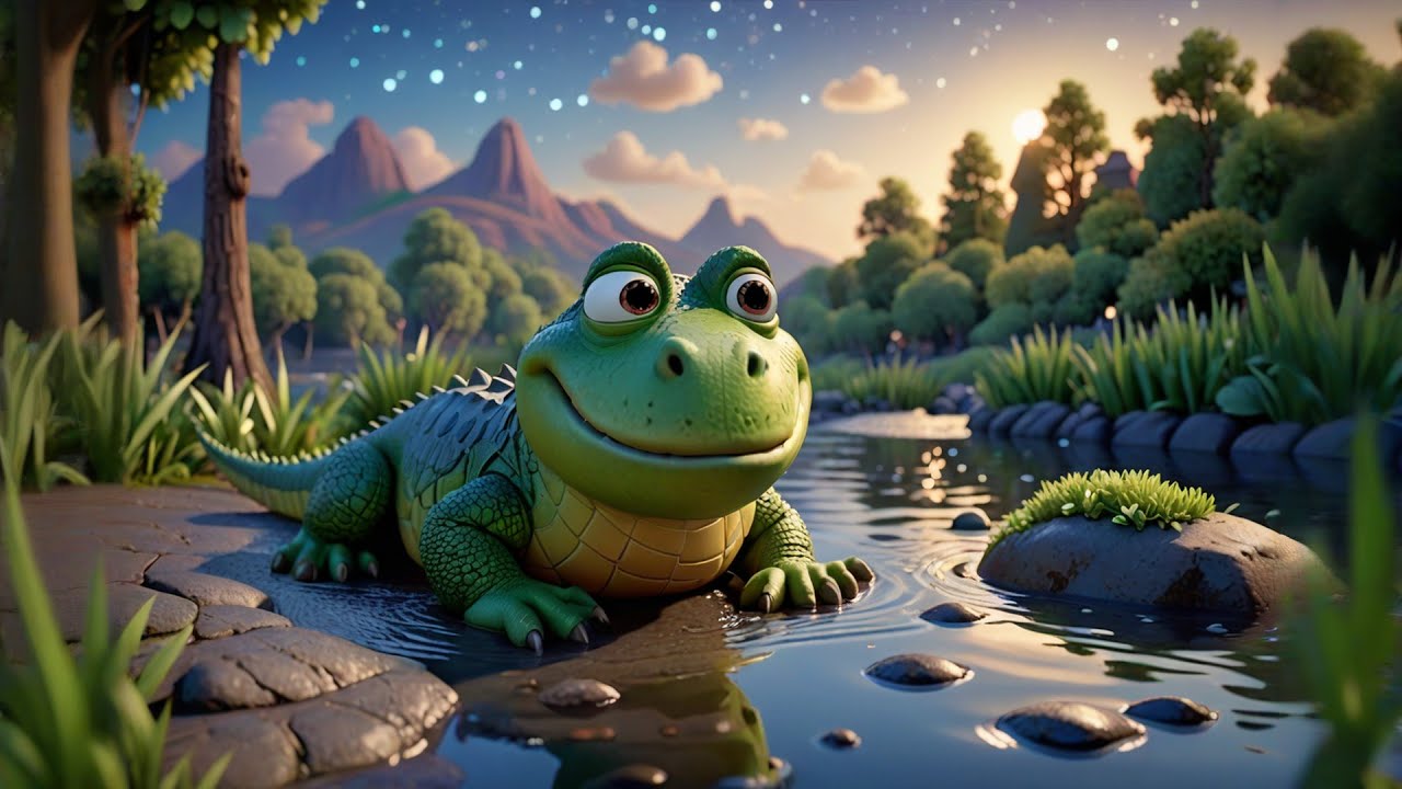 Crocodile Splash Song | Fun Animal Song for Kids | Water Play ...