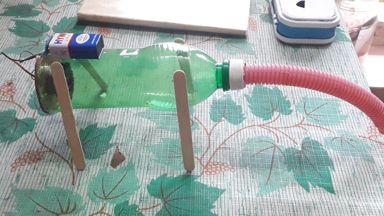 How ro make a simple vaccum cleaner easily at home - YouTube