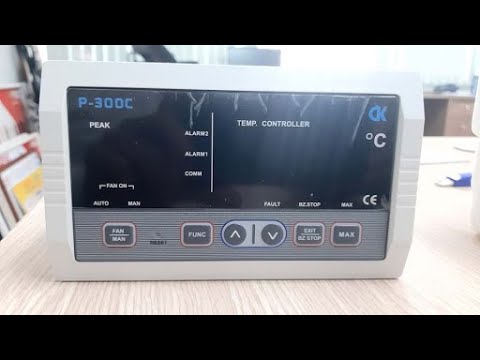 GE - UTE TEMPERATURE CONTROLLER P-300C - YouTube