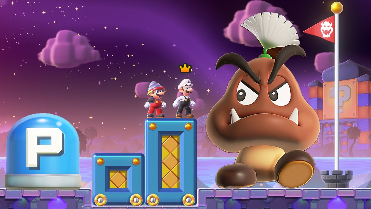 Special Mario Bros. Wonder - 2 Player Co-Op Walkthrough Part 14 (HD ...