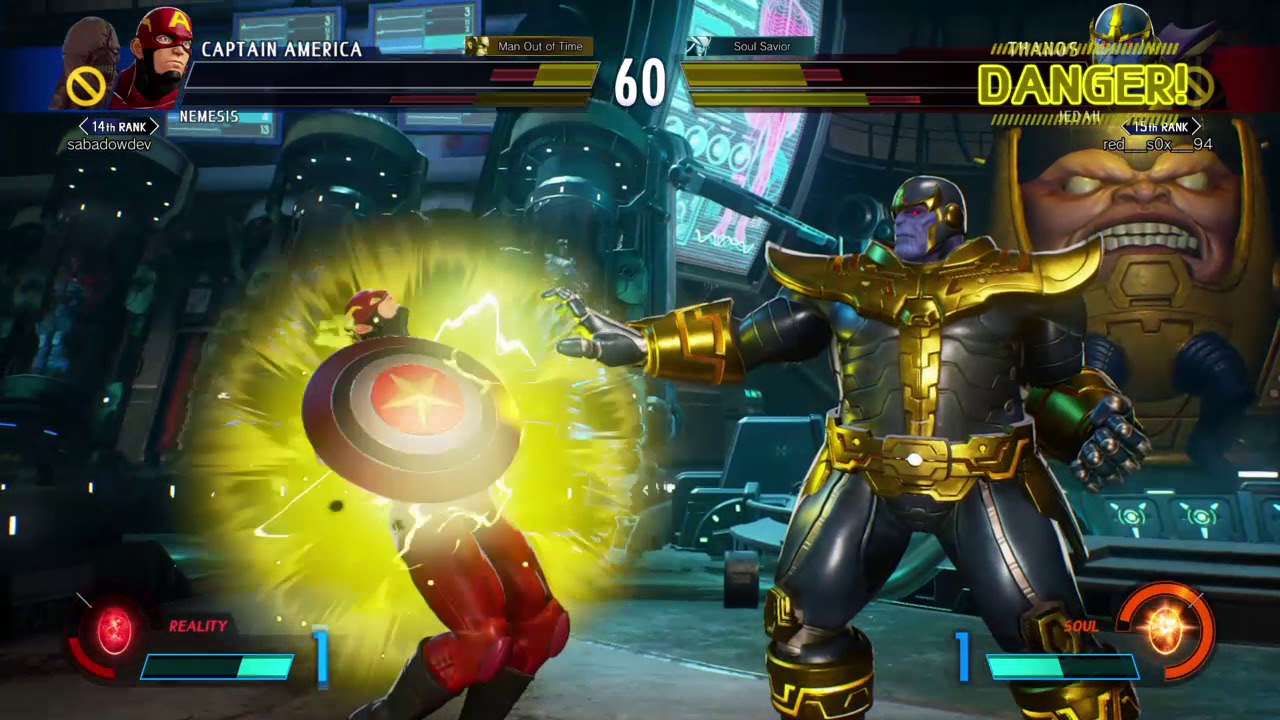 Marvel vs. Capcom Infinite: Nemesis & Captain America vs. Jedah ...