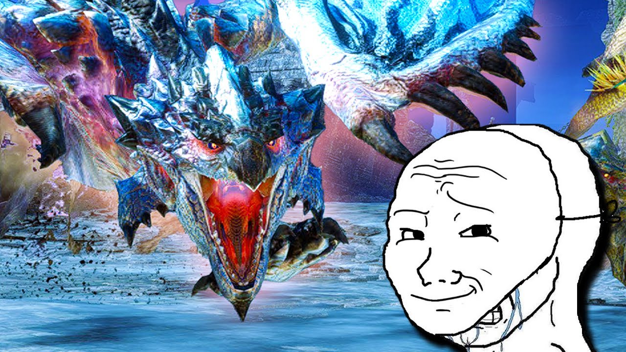 GOLD RATHIAN and SILVER RATHALOS vs. 4 Brainlets [Sunbreak - NO ...