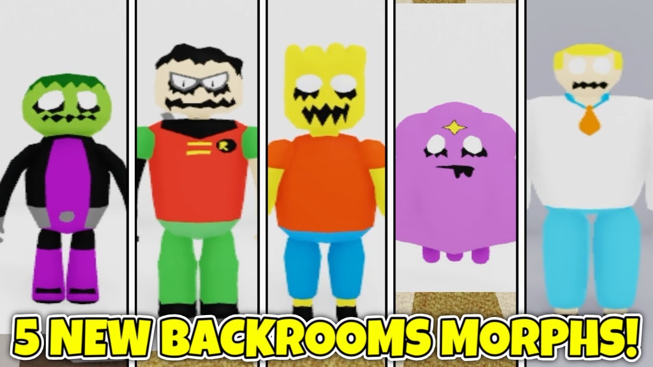 [UPDATE] How to get ALL 5 NEW BACKROOM MORPHS in BACKROOMS MORPHS! - Roblox - YouTube