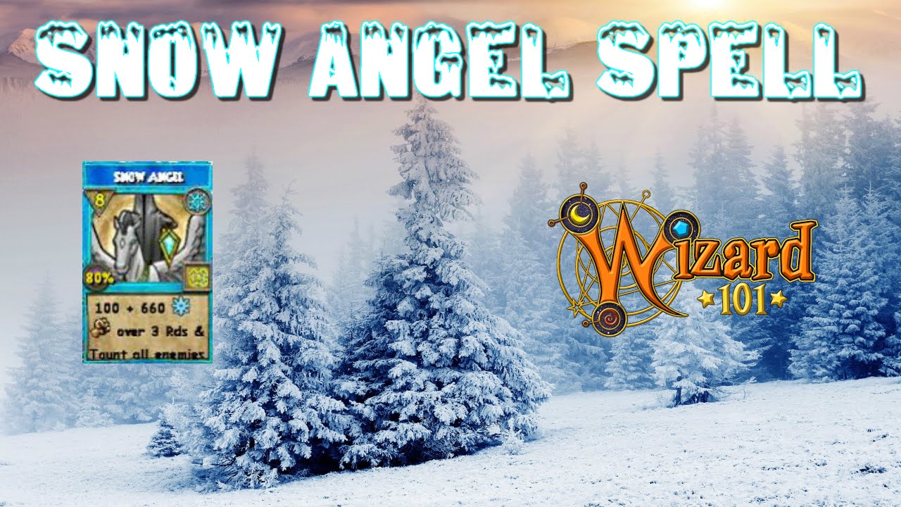 WIZARD101 - SNOW ANGEL SPELL QUEST - YouTube