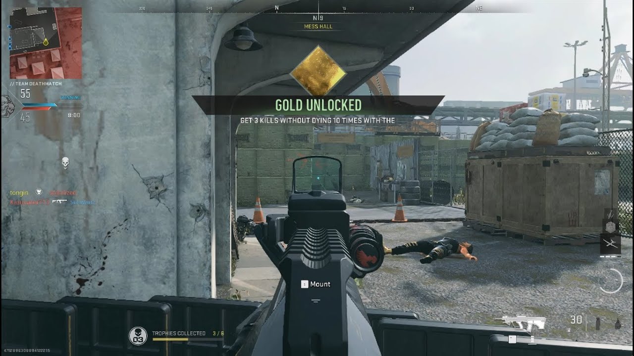 Call of duty MW2 ปลดลายทอง AUG A3 - YouTube