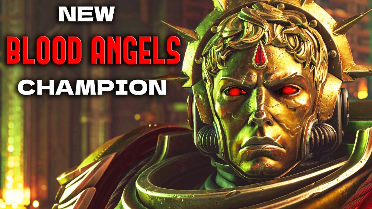 NEW UPDATE! Blood Angels Champion Gameplay - Warhammer 40k Space Marine ...