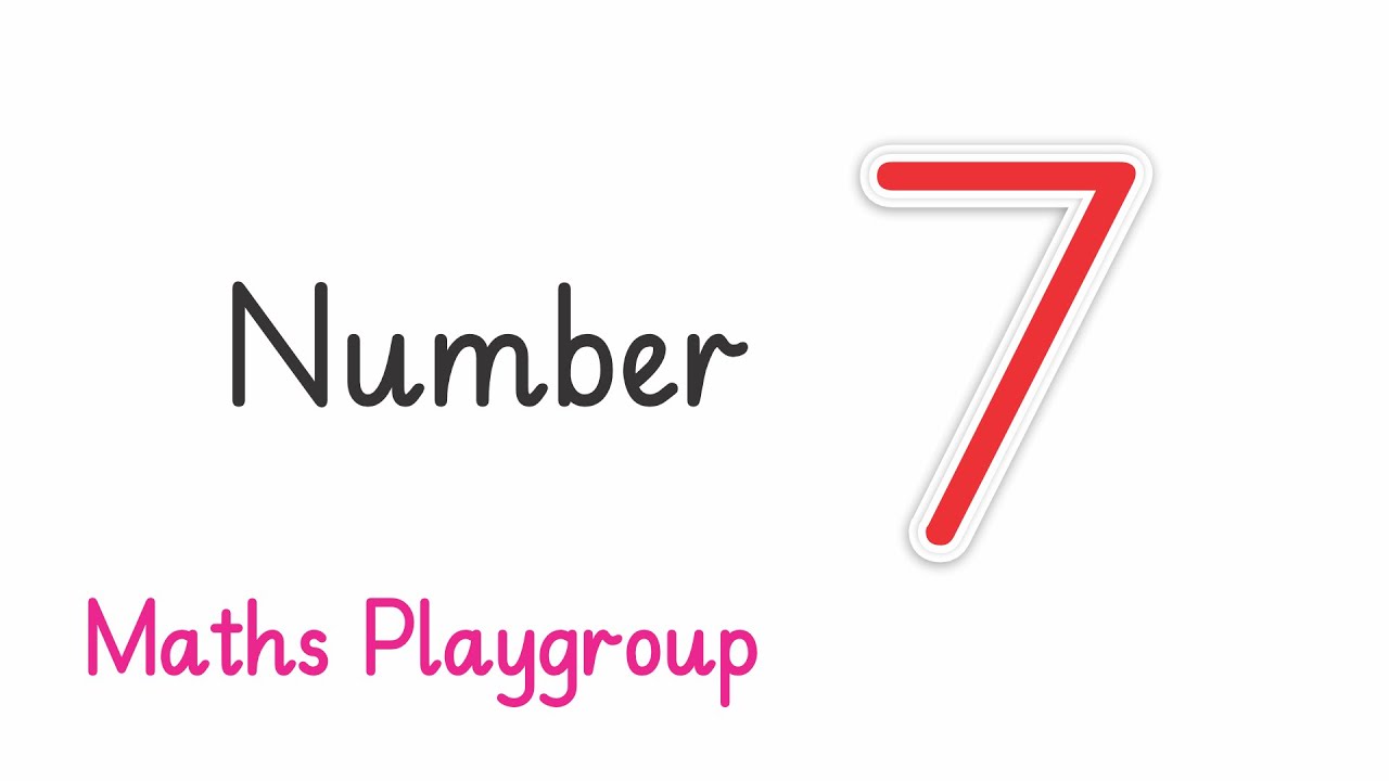 17 Number 7 | Playgroup | Sharp Mathematics Playgroup - YouTube