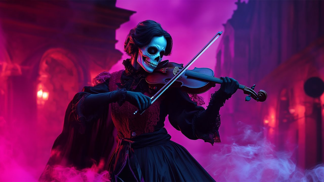 𝐃𝐚𝐫𝐤 𝐄𝐥𝐞𝐠𝐚𝐧𝐜𝐞: 𝐓𝐡𝐞 𝐇𝐚𝐮𝐧𝐭𝐢𝐧𝐠 𝐁𝐞𝐚𝐮𝐭𝐲 𝐨𝐟 𝐌𝐞𝐭𝐚𝐥 𝐕𝐢𝐨𝐥𝐢𝐧 𝐢𝐧 𝐚 𝐆𝐨𝐭𝐡𝐢𝐜 𝐒𝐲𝐦𝐩𝐡𝐨𝐧𝐲 ...